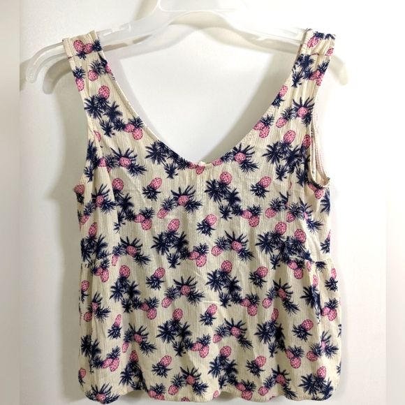 Peach Royal | Tops | Peach Royal Pineapple Tank | Poshmark